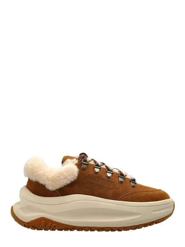 Moon Boot City Shearling Sports Shoes - Brown