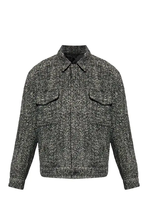 MARANT Folco Herringbone Jacket - Black
