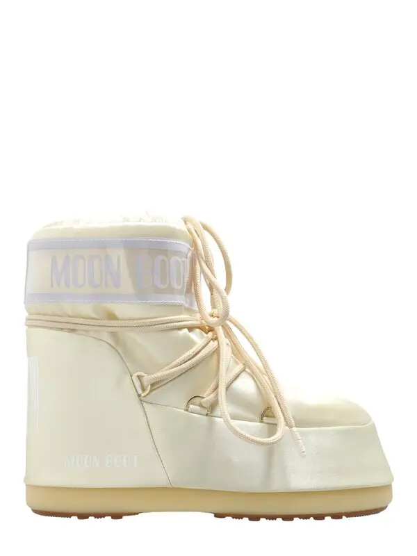 Moon Boot Icon Low Pearly Snow Boots - Cream