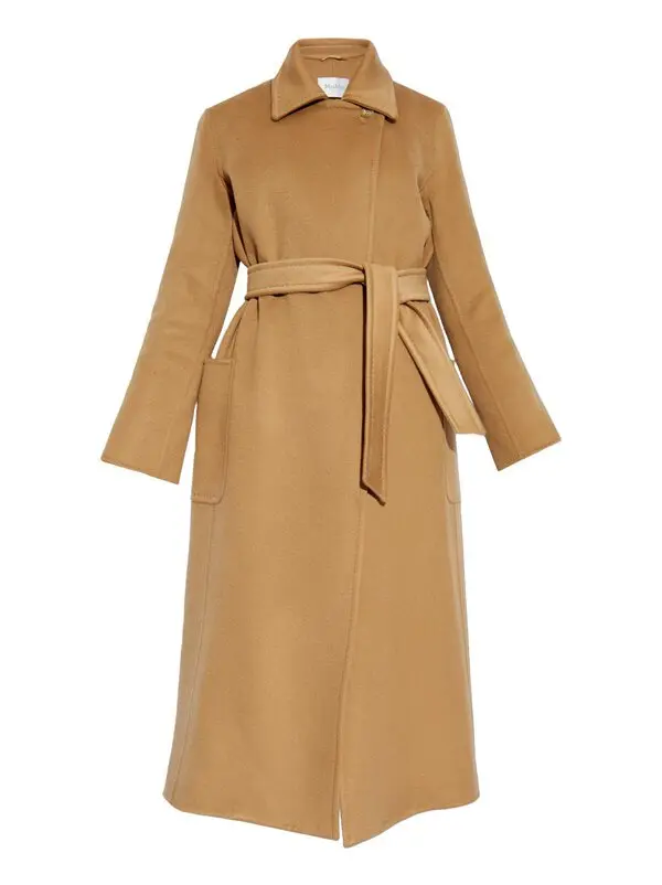 Max Mara Artur Wool Coat - Beige