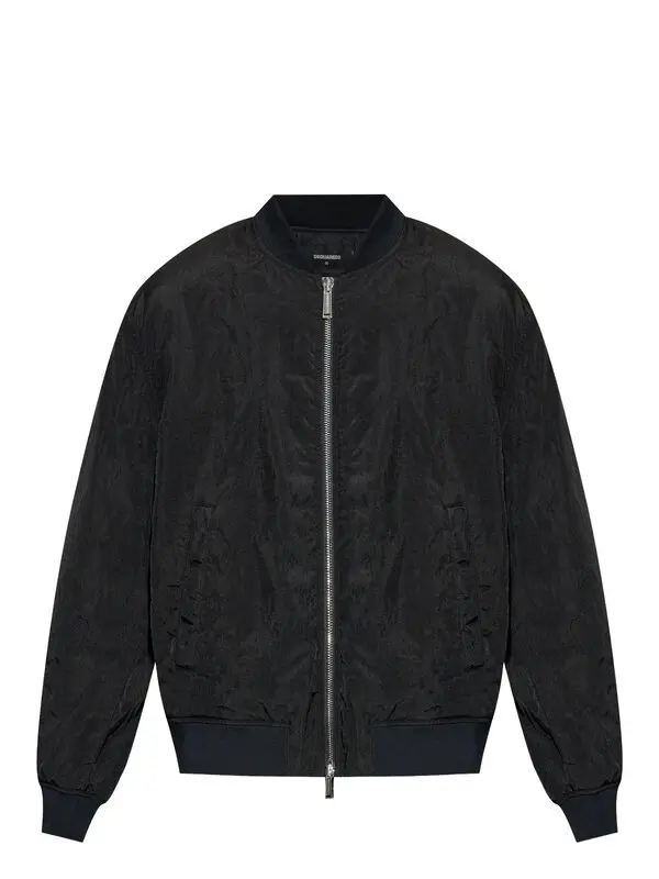 Dsquared2 Icon Bomber Jacket - Black