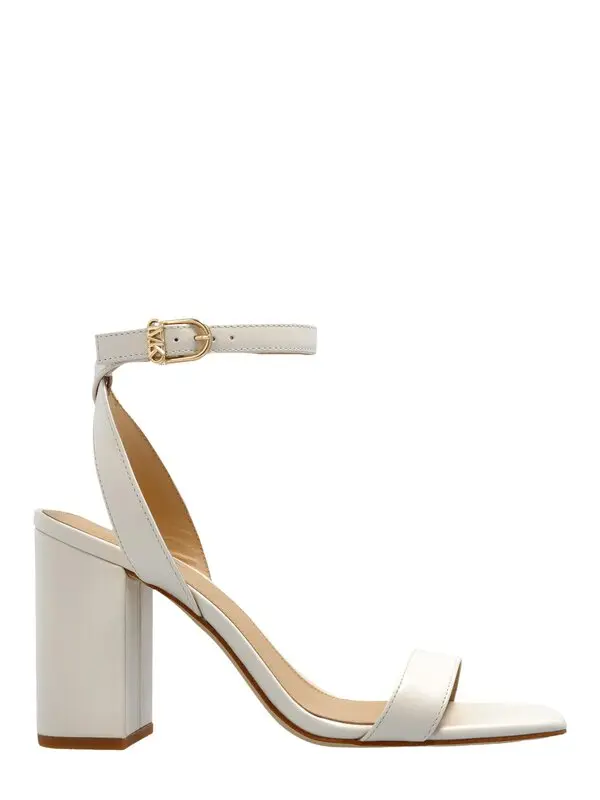Michael Kors Merriam Heeled Sandals - Cream