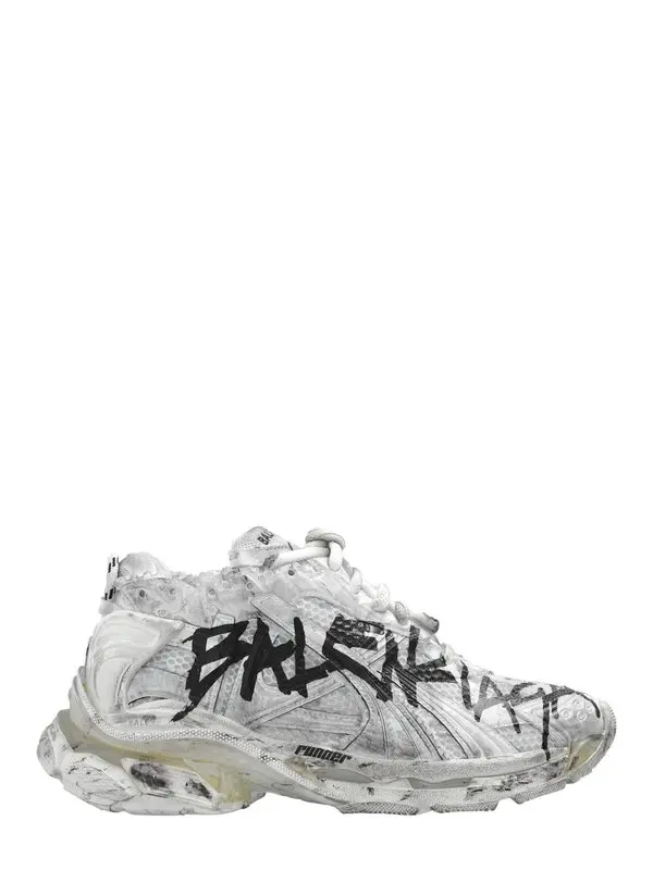 Balenciaga Runner Sneakers - White