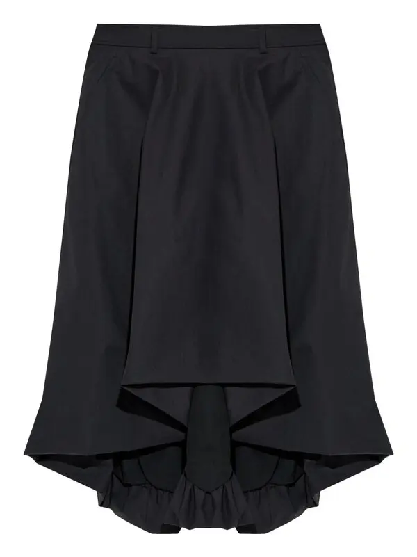 Moschino Asymmetrical Skirt - Black