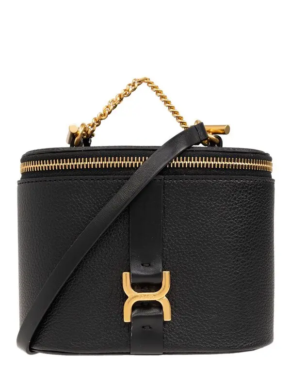 Chloé Marcie Mini Shoulder Bag - Black