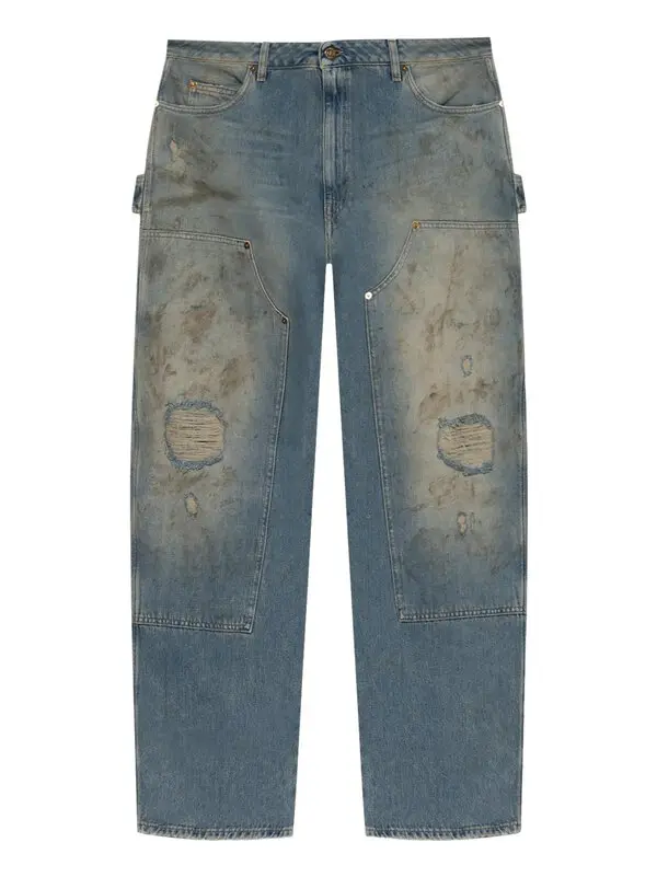 Golden Goose Vintage-effect Jeans - Blue
