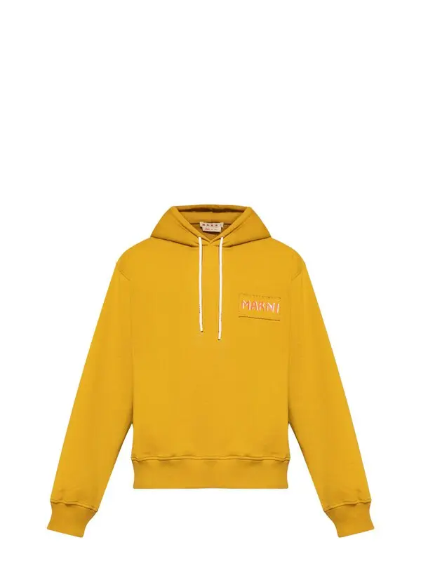 Marni Logo Sweatshirt - Yellow