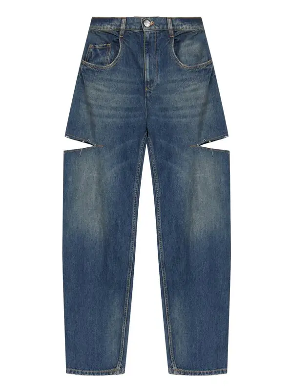 MAISON MARGIELA Vintage-effect Jeans - Blue