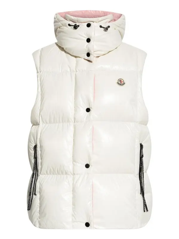 Moncler Luzule Puffer Vest - White