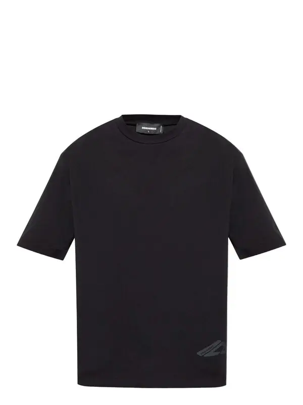 Dsquared2 T-shirt With Printed Logo - Black