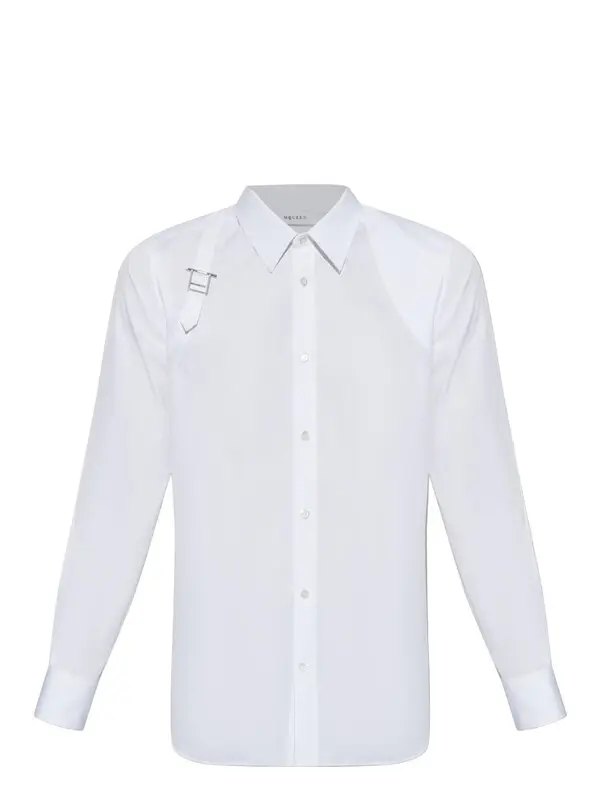 Alexander McQueen Cotton Shirt - White