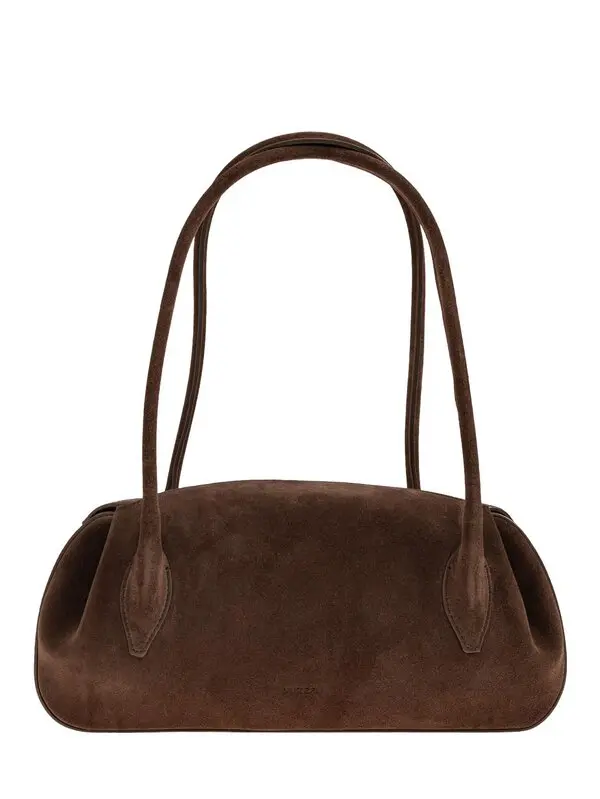 Yuzefi Oyster Shoulder Bag - Brown