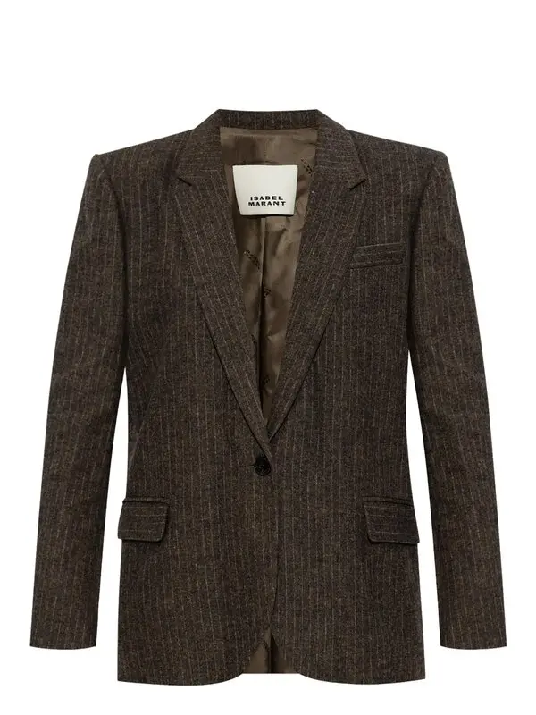Isabel Marant Omelia Blazer - Brown