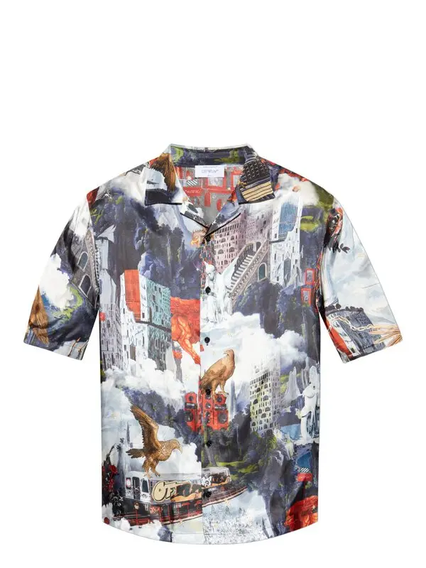 Off-White Printed Shirt - Multicolour