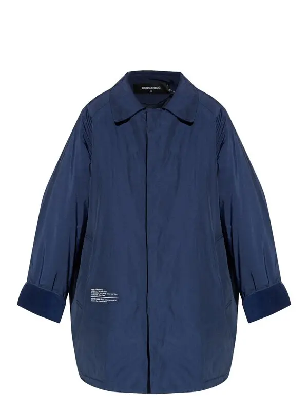 Dsquared2 Collared Jacket - Navy Blue