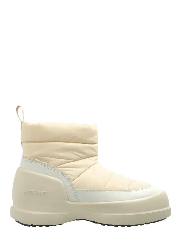 Moon Boot Mezzaluna Puffy Snow Boots - Cream
