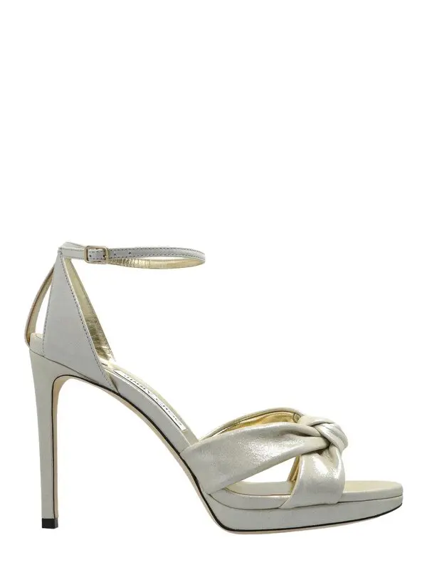 JIMMY CHOO Rosie Platform Sandals - Gold
