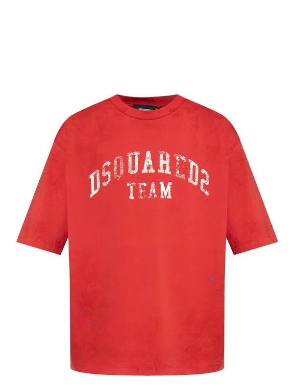 Dsquared2 T-shirt With Logo - Red