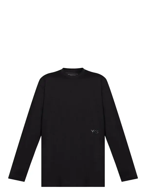 Y3 Long Sleeve T-shirt - Black