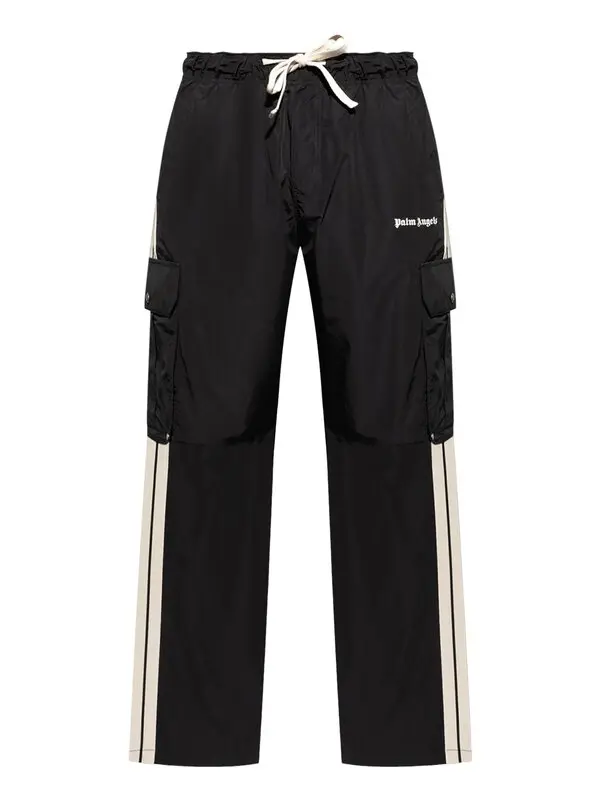 Palm Angels Logo Trousers - Black