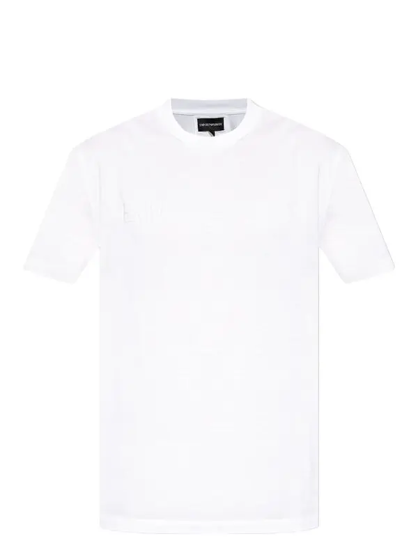 Emporio Armani T-shirt With Logo - White