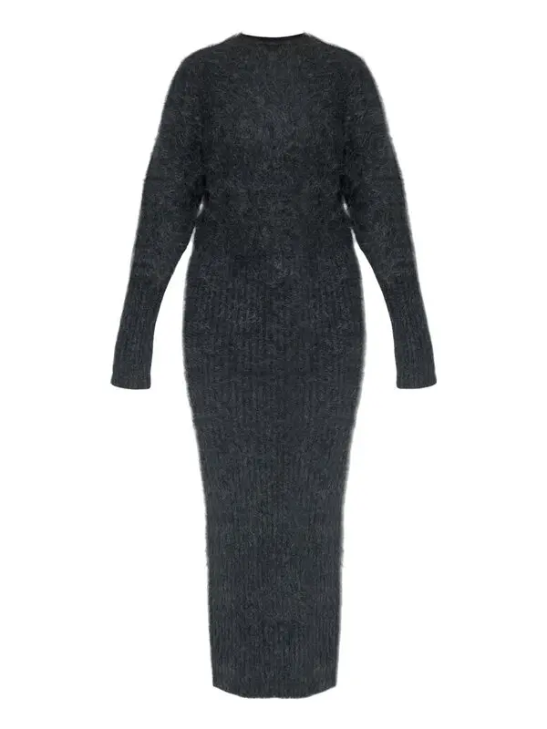 BY MALENE BIRGER Gislaine Hairy Knit Dress - Grey