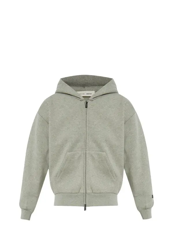 Fear Of God Full Zip Hoodie - Grey