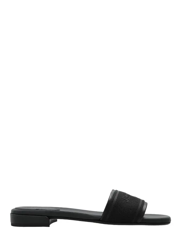 JIMMY CHOO Joa Slide Sandals - Black