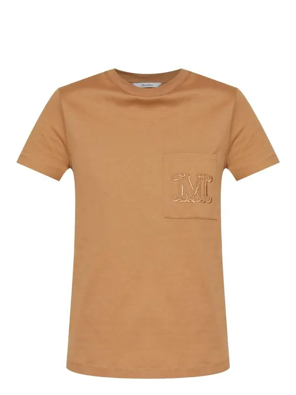 Max Mara Papaia T-shirt - Brown