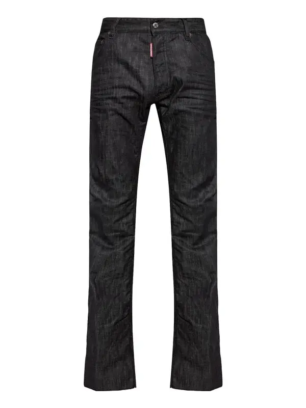Dsquared2 Jeans With Zippers - Black