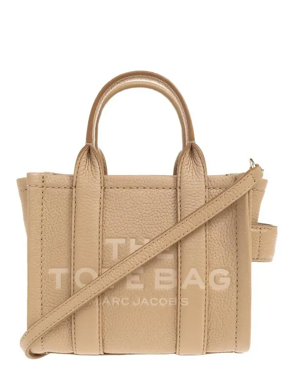 Marc Jacobs The Mini Tote Shoulder Bag - Beige