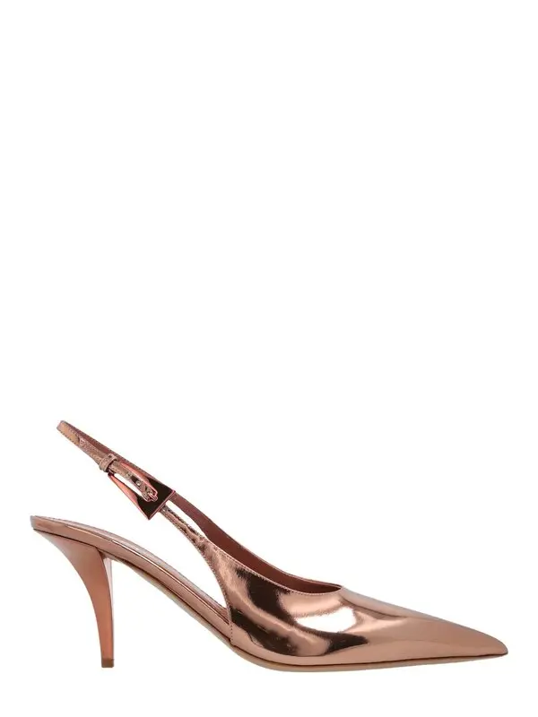 Paris Texas Jessica Heeled Slingbacks - Pink