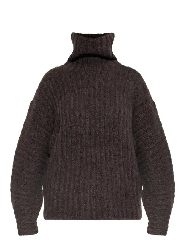 BY MALENE BIRGER Mag Turtleneck Sweater - Brown