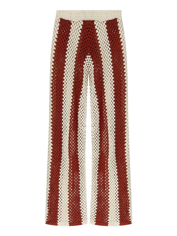Zadig&Voltaire Pia Hand-crocheted Trousers - Cream