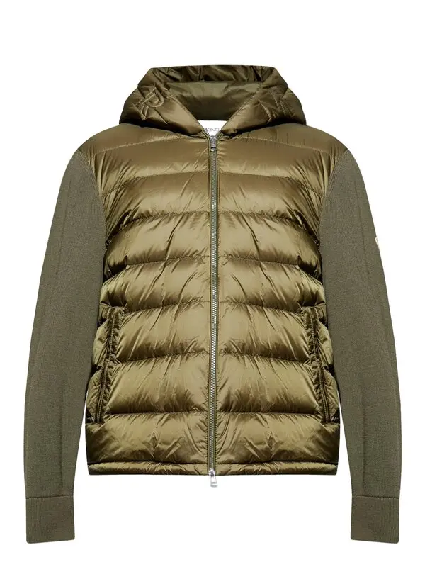 Moncler Wool Cardigan - Green