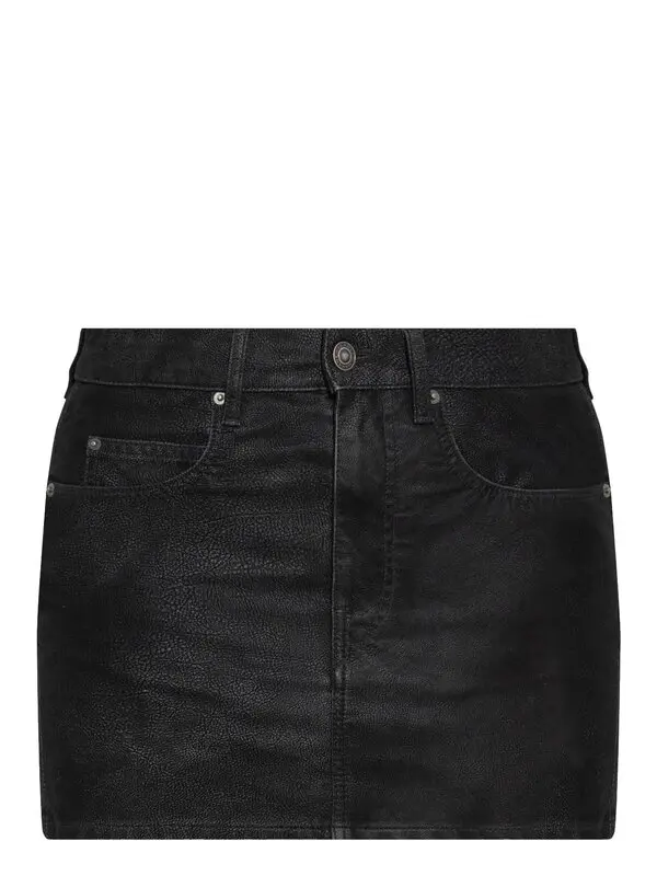 MARANT ETOILE Kimmy Mini Skirt - Black