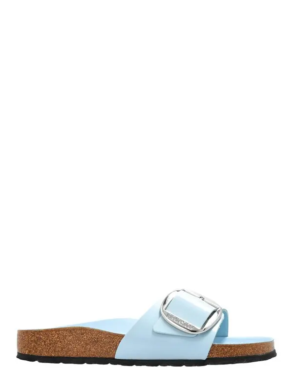 BIRKENSTOCK Madrid Big Buckle Slides - Light Blue