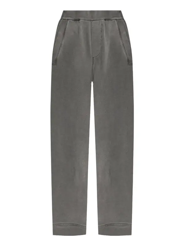 Dsquared2 Wide-leg Cotton Sweatpants - Grey
