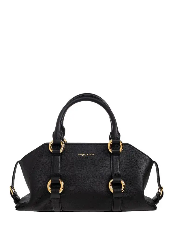 Alexander McQueen Farringdon Small Handbag - Black