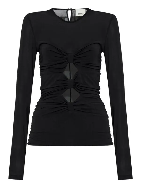 Isabel Marant Gladice Top - Black