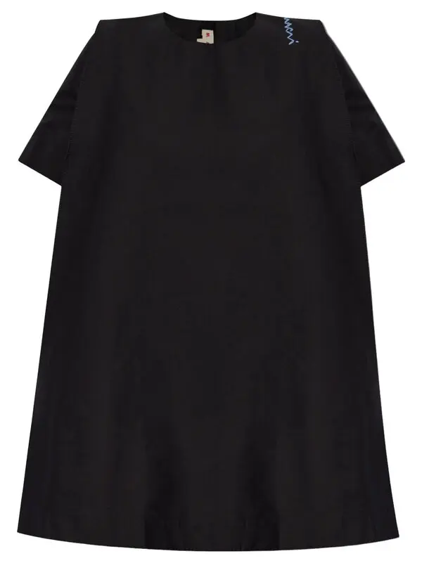 Marni Loose-fitting Cotton Dress - Black