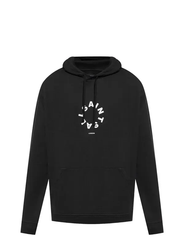 ALLSAINTS Tierra Logo Hoodie - Black