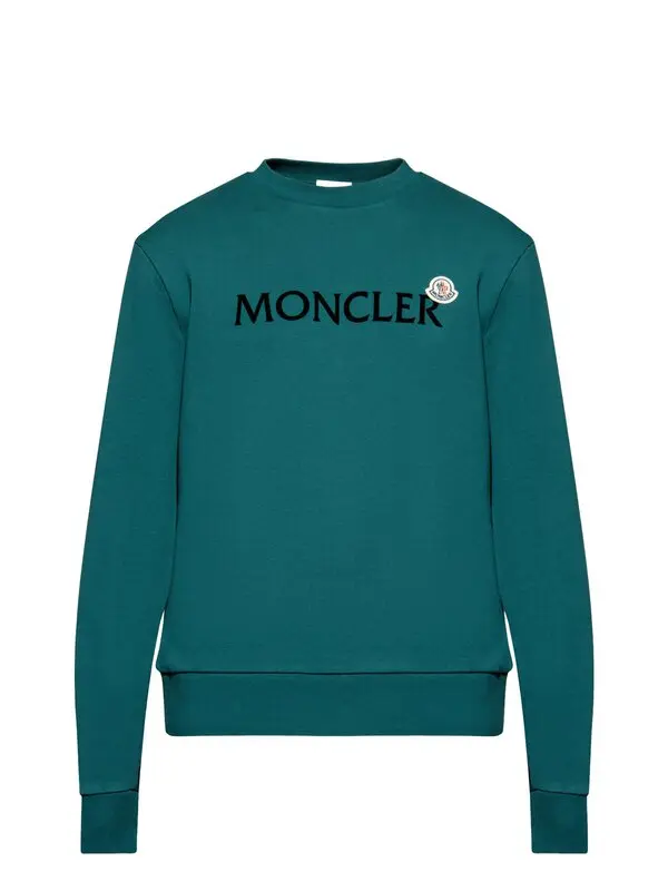 Moncler Logo Sweatshirt - Green