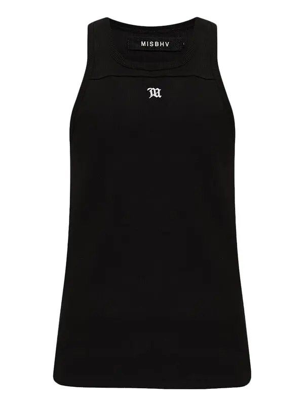 MISBHV Logo Tank Top - Black