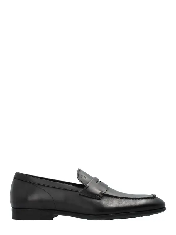 TOD’S Leather Loafers - Black