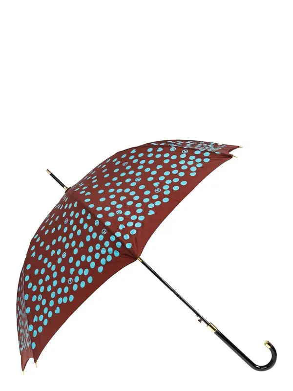Moschino Patterned Umbrella - Brown