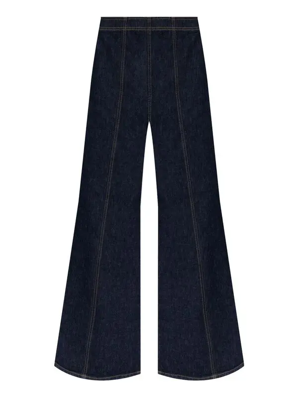 Ulla Johnson Noella Bootcut Jeans - Navy Blue