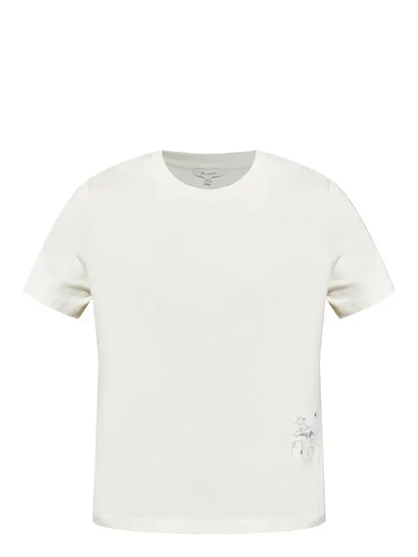 JW Anderson T-shirt With A Pattern - White