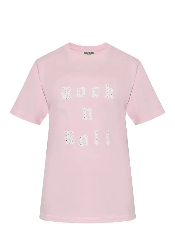 Zadig&Voltaire Edwin T-shirt - Pink