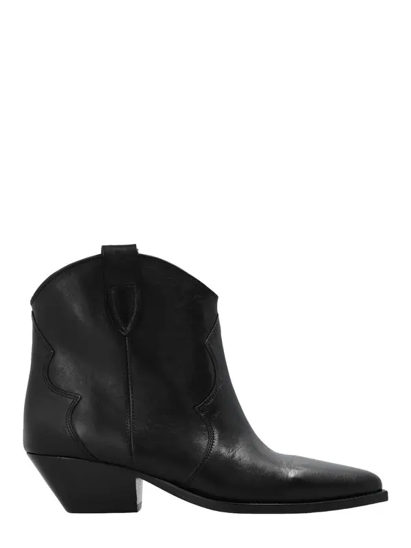 Isabel Marant Dewina Heeled Ankle Boots - Black